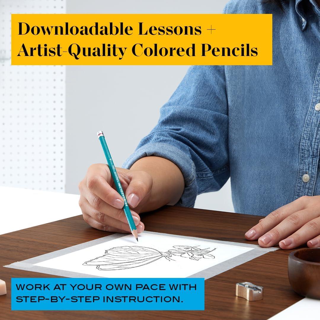 Prismacolor Technique Animal Drawing Set, Includes Colored Pencils and ...