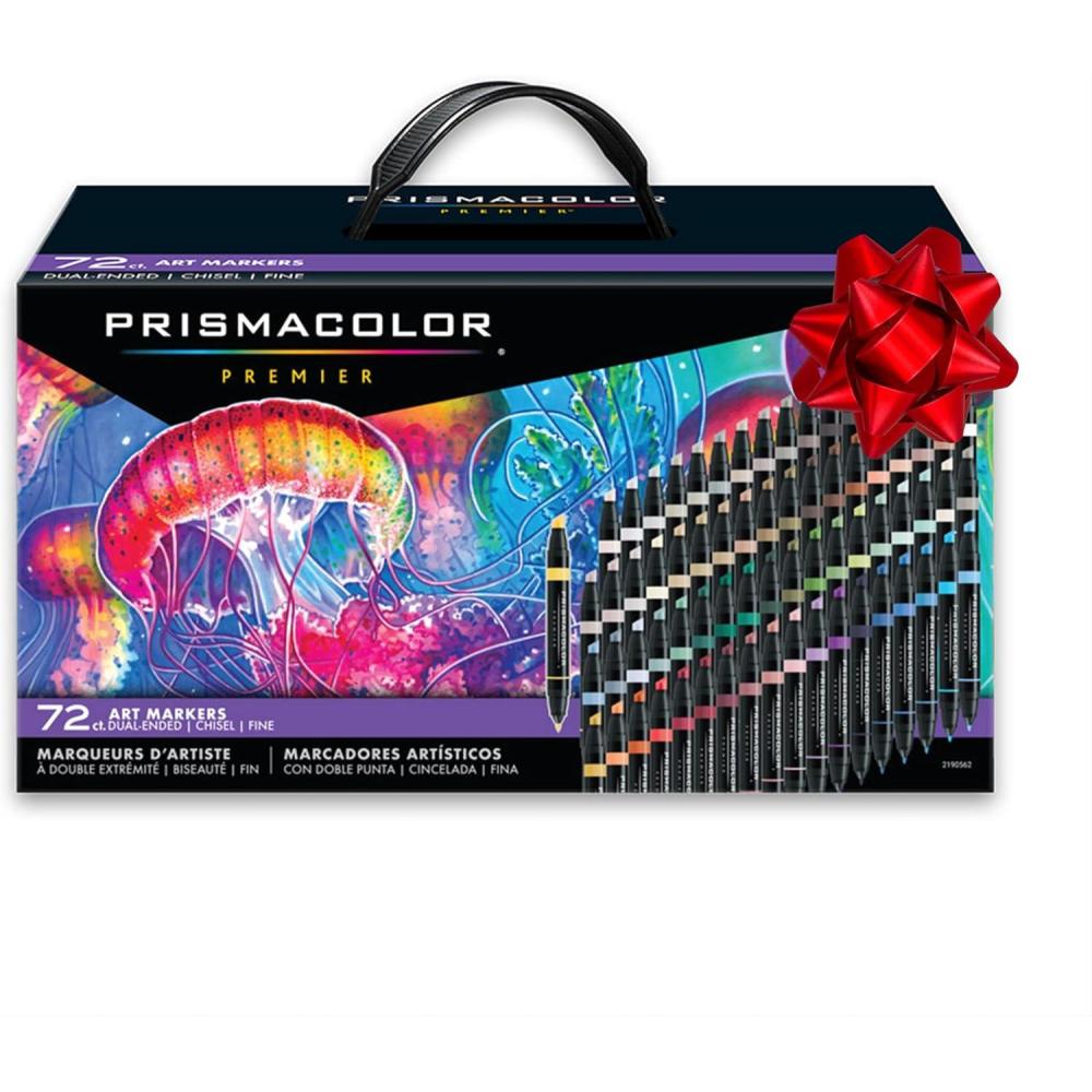 Prismacolor Premier Dual-Ended Art Markers, Chisel and Fine Tips ...